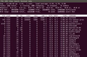 How To Use The Linux Top Command VITUX
