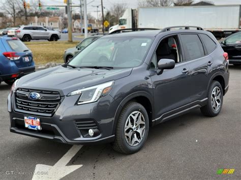 Magnetite Gray Metallic Subaru Forester Premium Photo