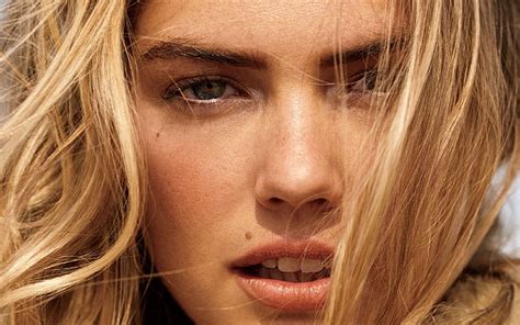 Online Crop HD Wallpaper Kate Upton Face Photoshoot Hote