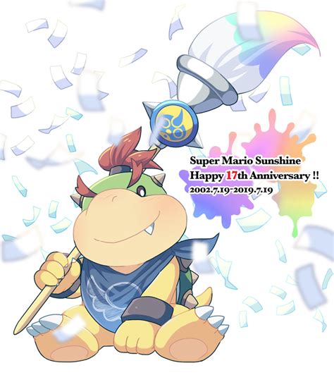 Bowser Jr Mario And 1 More Drawn By Hoshikuzu Pan Danbooru