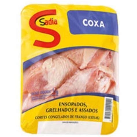Coxa de Frango Sadia 1kg Bandeja é aqui na Barcelos