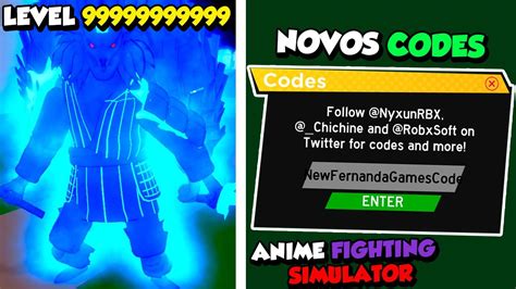 NOVOS CÓDIGOS NOVO UPDATE E CÓDIGOS DE MUITA CHIKARA NO ANIME