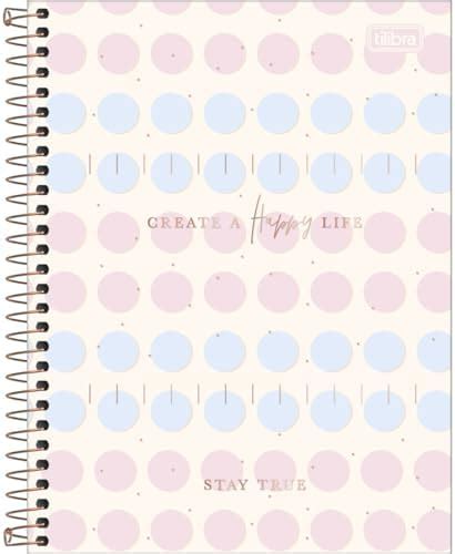 Tilibra Caderno Espiral Capa Dura Colegial 10 Matérias Soho 160