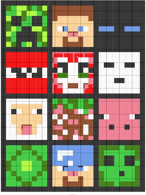 Minecraft Cross Stitch
