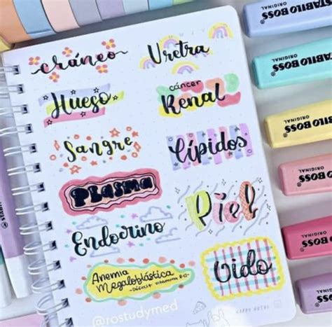 Ideas para decorar títulos Tutorial de letras Titulos bonitos para