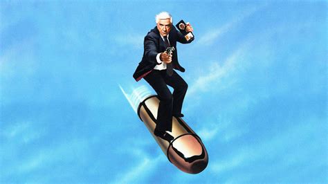 Wallpaper 1920x1080 Px Leslie Nielsen Machine Gun The Naked Gun