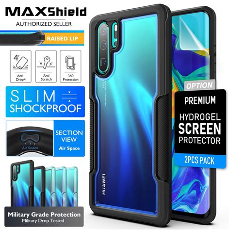 Huawei P30 Pro Case Maxshield Rugged Heavy Duty Hybrid Protection Cover