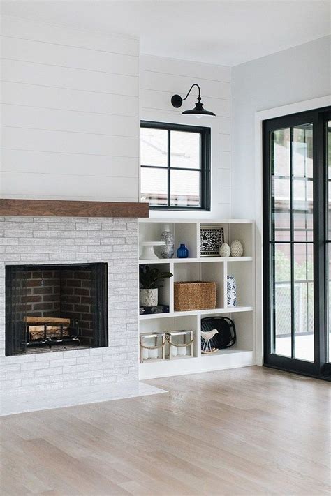 Beautiful Modern Farmhouse Fireplace Ideas You Must Have Hmdcrtn
