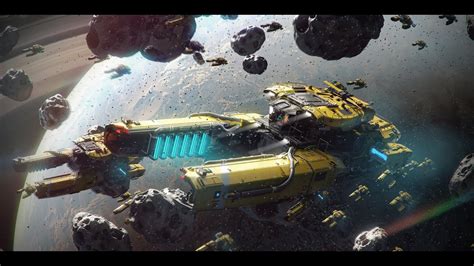 Star Citizen Alpha 3 22 0a Vulture Ukázka structural salvage T16000M