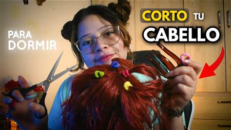 ASMR Amiga JUEGA Con TU CABELLO CORTO ASMR Te PEINO