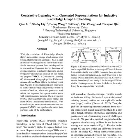 contrastive learning with generated representations for inductive knowledge graph embedding