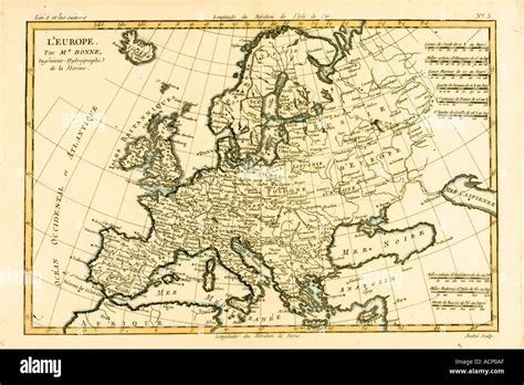 De un mapa del siglo xviii fotografías e imágenes de alta resolución