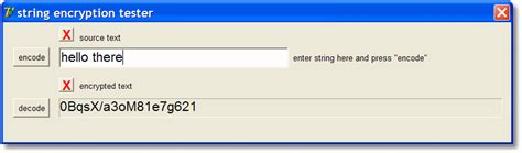 string encryption
