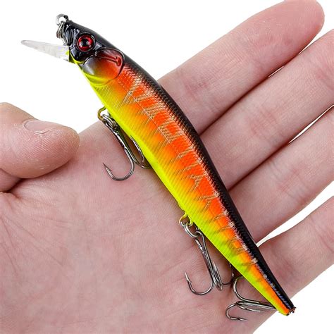 1pcs 115mm 14g Minnow Fishing Lure Isca Artificial Hard Bait Trolling