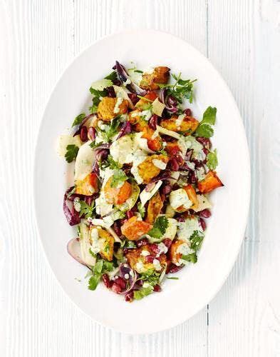 Salade de poulet et courge butternut à l indienne Recette courge