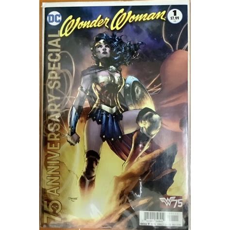Wonder Woman Th Anniversary Special Jim Lee Cover Shopee Malaysia
