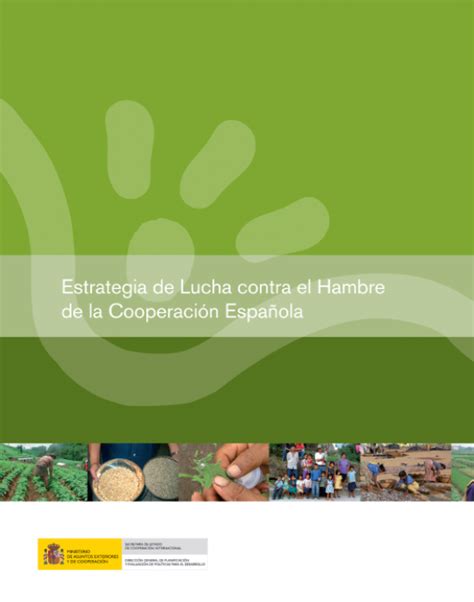 Estrategia de Lucha contra el Hambre Cooperación Española