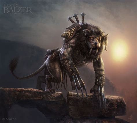 Wildcat Creature C Arakne By Helgecbalzer Creature Art Fantasy