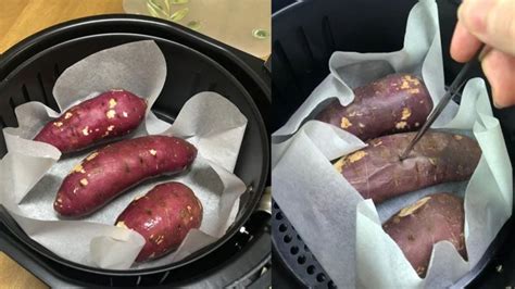 4 Cách nướng khoai lang thơm ngon bằng nồi chiên không dầu