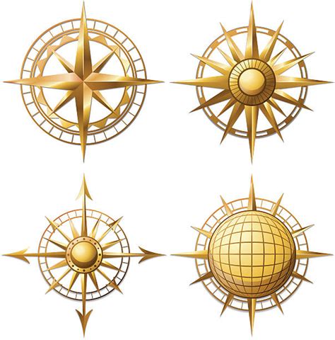 14000 Gold Compass Stock Illustrations Royalty Free Vector Graphics And Clip Art Istock