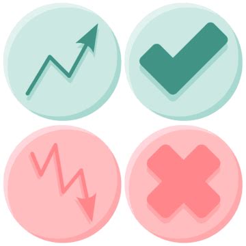 Arrow Pointing Down White Transparent Green Red Pointing Down