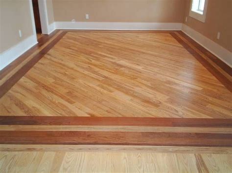 Hardwood Floor Border Patterns