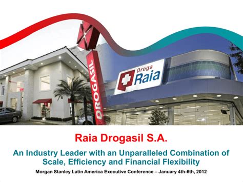 Raia Drogasil S A