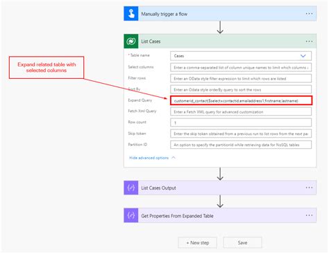 using expand query in power automate with dataverse dynamics 365 fredrik engseth