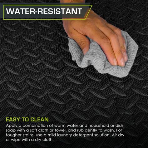 Prosourcefit Puzzle Exercise Mat In Eva Interlocking Foam Floor