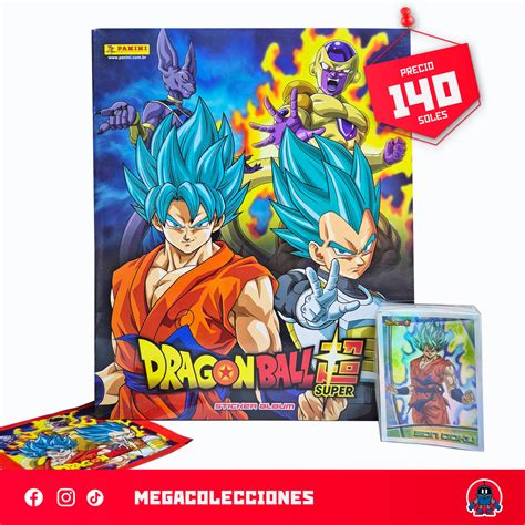 Álbum Dragon Ball Super Panini Set completo de figuras para pegar
