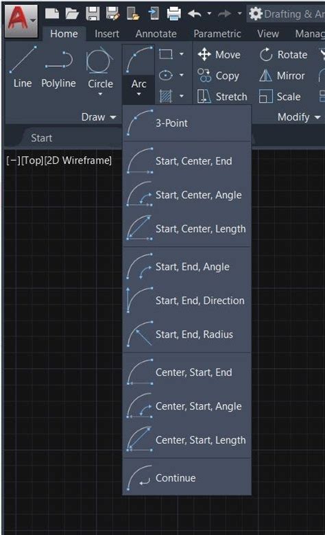 how to use the arc command in autocad by autocadprojectsofficial medium