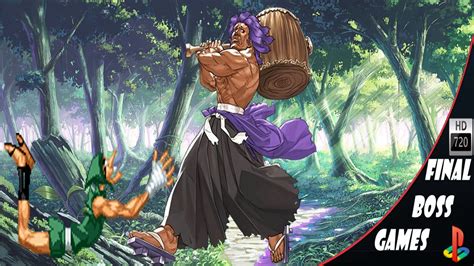 Samurai Shodown V Sankuro PS2 Final Boss YouTube
