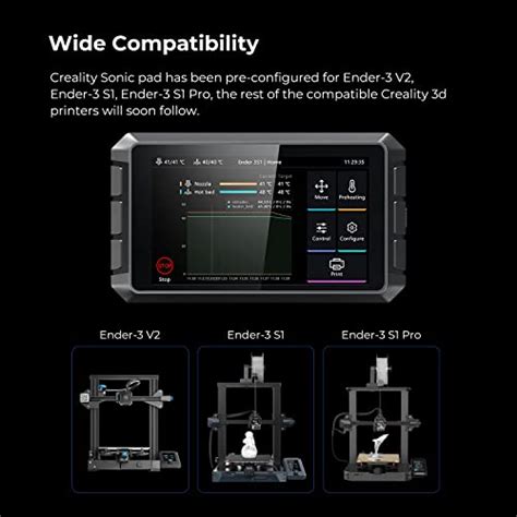 Creality Sonic Pad Based On Klipper Firmware 7 Inch Touch Screen 3D