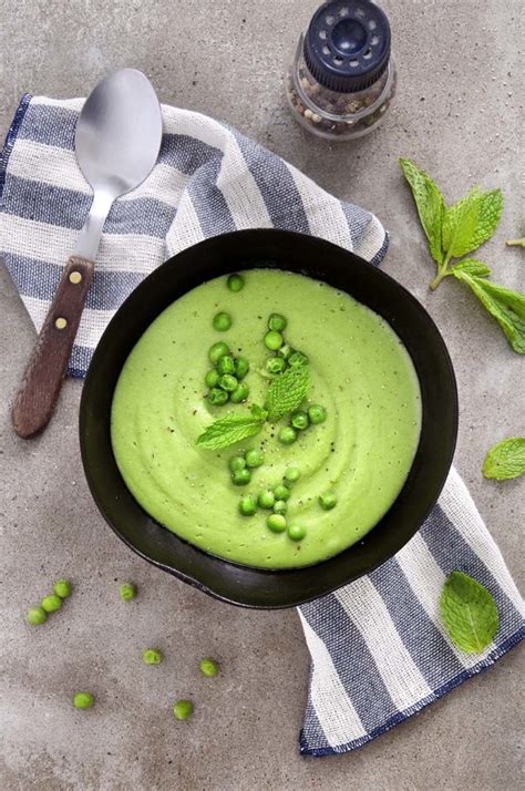Sopa de ervilha hortelã Tempero Alternativo