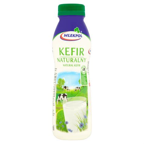 Łaciaty Kefir pitny naturalny 360 ml kalorie kJ i wartości odżywcze