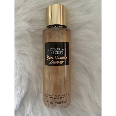 Body Splash Victorias Secret Shimmer Bare Vanilla Shopee Brasil