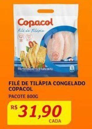 Filé de Tilápia Congelado Copacol 800g oferta na Assaí Atacadista