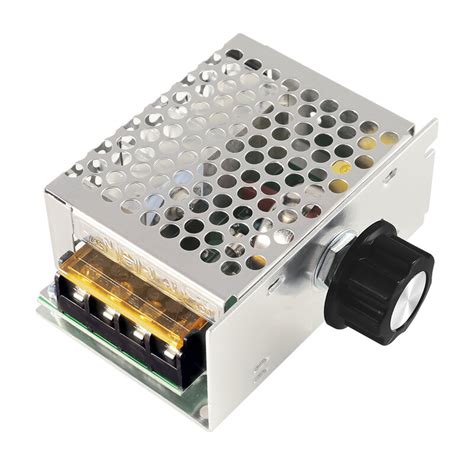 Régulateur de vitesse de moteur SCR 4000W 220V AC 1 pièce régulateur