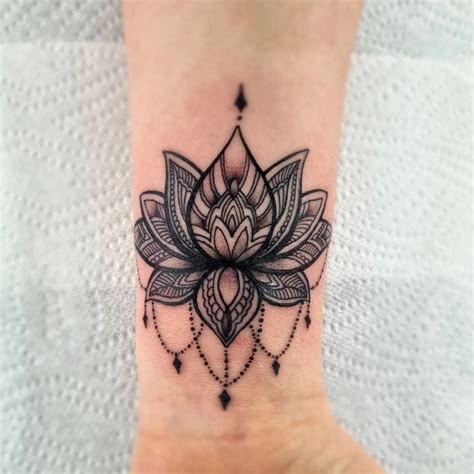 Lotus Flower Tattoos Meaning Symbolism And Examples Purple Lotus