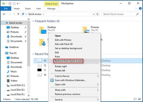 Arquivos ausentes do Acesso Rápido no Windows 10 Como recuperá los de