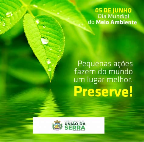 Dia De Preservar A Vida 05 De Junho Dia Do Meio Ambiente