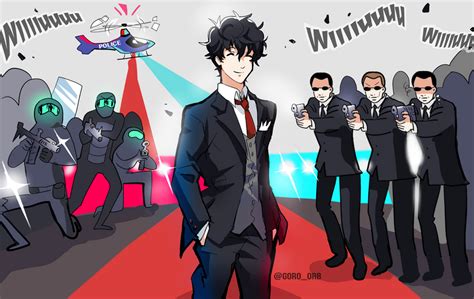 Smokin Sexy Source Kurusu Akira Amamiya Ren Akira Kurusu Ann