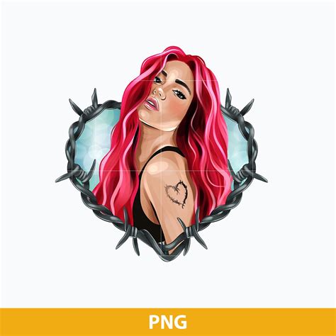 Karol G Bichota Png Bichota Heart Png Bichota Red Hair Png Inspire