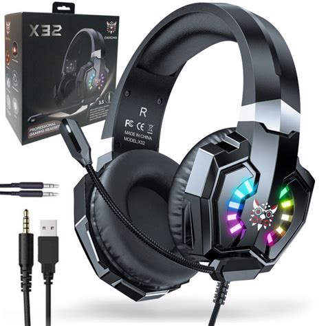 Onikuma X S Uchawki Gamingowe Nauszne Rgb