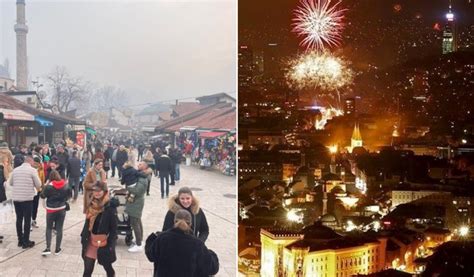 Sve spremno za doček Nove godine Sarajevo preplavljeno turistima