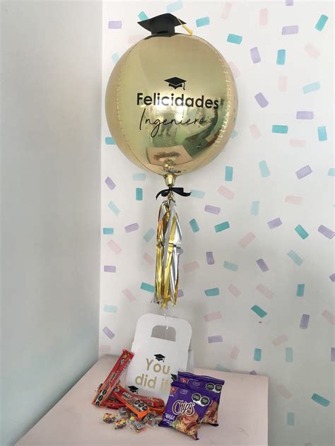 Graduaci N Y Dulces Globos Moonballoon