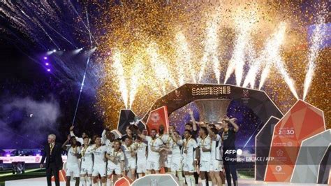 Kata Ancelotti Dan Xavi Usai Real Madrid Juara Piala Super Spanyol