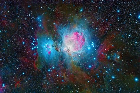 Colorful Space Nebula