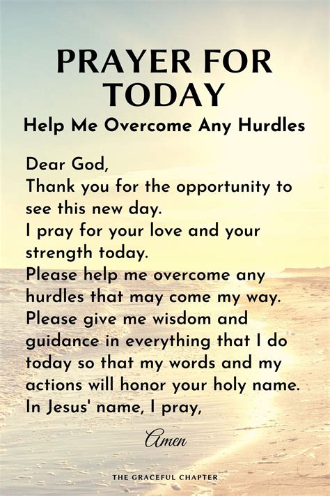26 Powerful Daily Prayers For Today The Graceful Chapter
