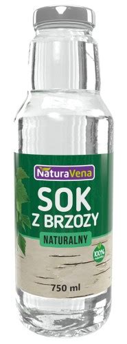 SOK Z BRZOZY NATURALNY 750 Ml NATURAVENA